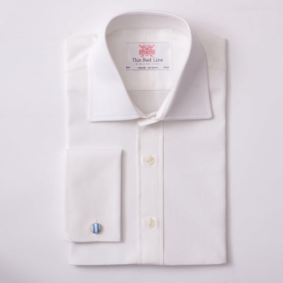 Buy Herringbone Cream Formal Shirt | Men's Cream Formal Shirts Online ...